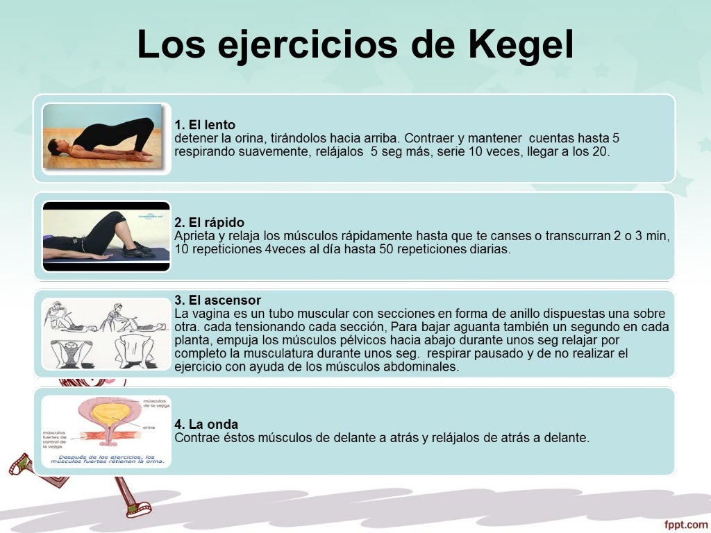 EJERCICIOS DE KEGEL