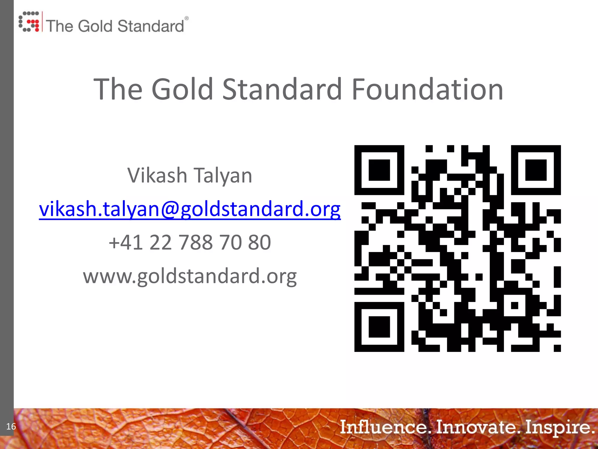 Primer Taller Gold Standard en Colombia: Metodologías GS Estufas ...