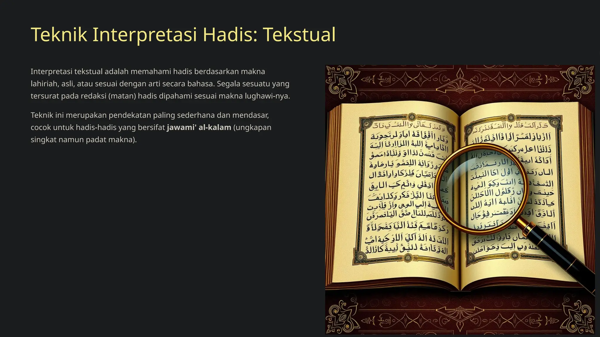 Metodologi-Fiqh-Al-Hadis-Metode-Teknik-Interpretasi-dan-Pendekatan.pptx