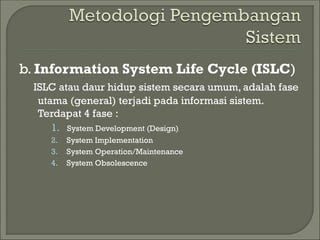 Metodologi pengembangan sistem informasi.ppt