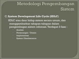Metodologi pengembangan sistem informasi.ppt