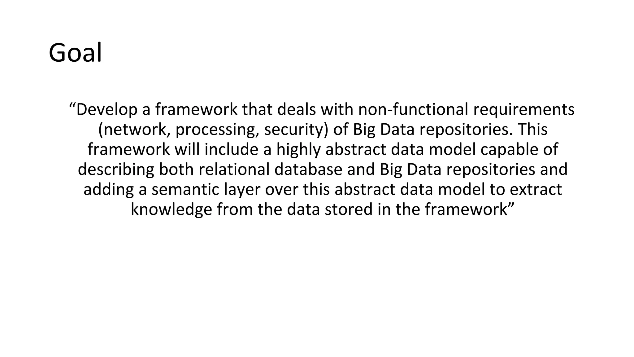 An Approach for RDF-based Semantic Access to NoSQL Repositories | PPT