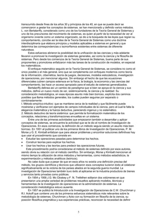 Metodologia sistemica | DOC