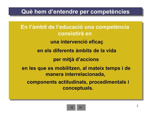 Metodologia Competencies Zabala | PPT