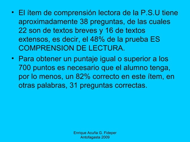 Metodologia de resolucion de preguntas de comprension de | PPT ...