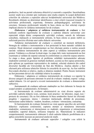 Metodologia evaluării | PDF