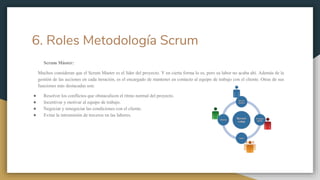 Metodologia scrum presentacion | PPTX