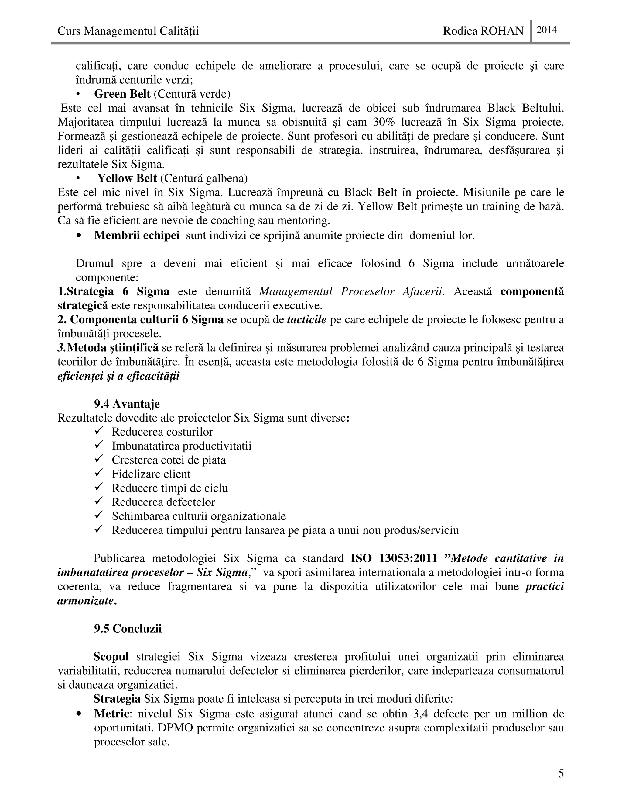 Metodologia six sigma | PDF