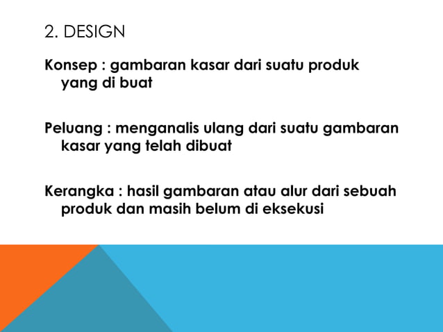 Tahapan Metodologi Desain | PPTX