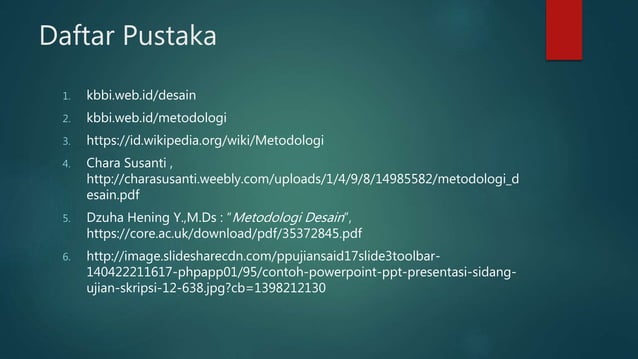Metodologi Design - Kelompok 2 | PPTX