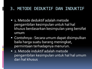 Metodologi ilmu ekonomi | PPTX