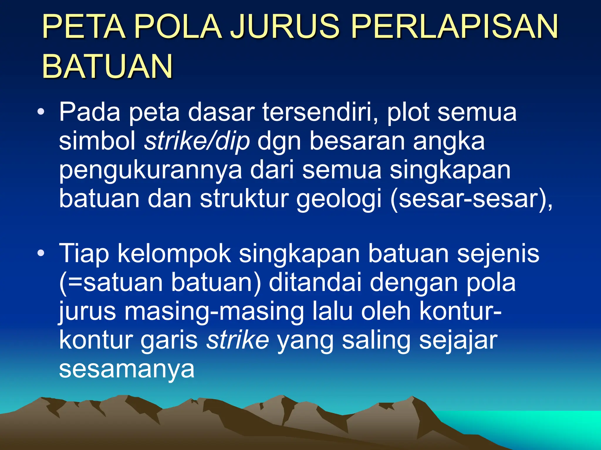 materi pembelajaran metodologi pemetaan geologi.ppt