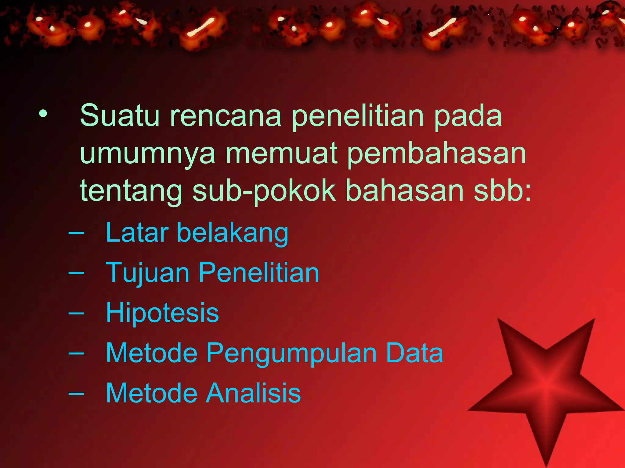 Metodologi penelitian powerpoint | PPT