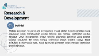 Metodologi Penelitian R&D (Kelompok Satu).pptx
