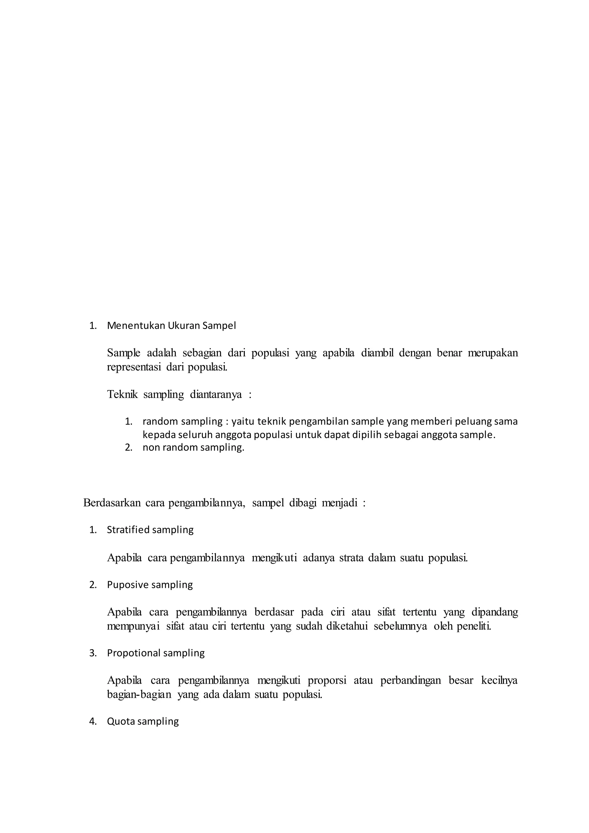 Metodologi penelitian materinya | DOCX