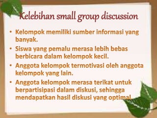 Metodologi, small of discussion, the power of two and four | PPTX