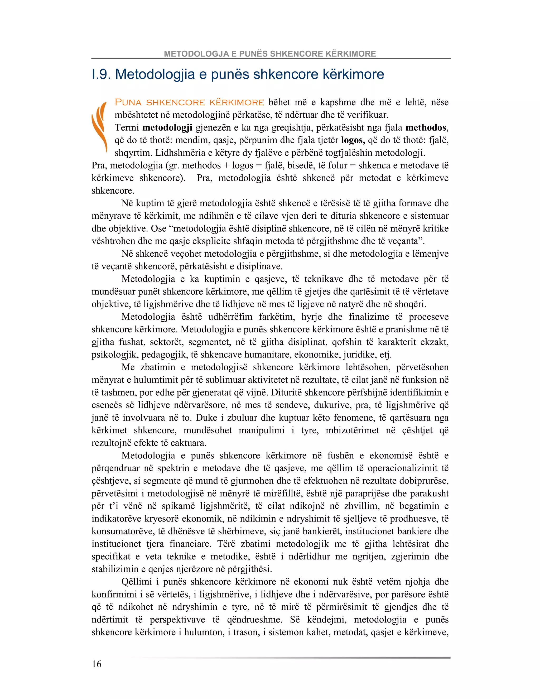 Metodologjia kerkimore shkencore, prof. dr. Ali Jakupi | PDF