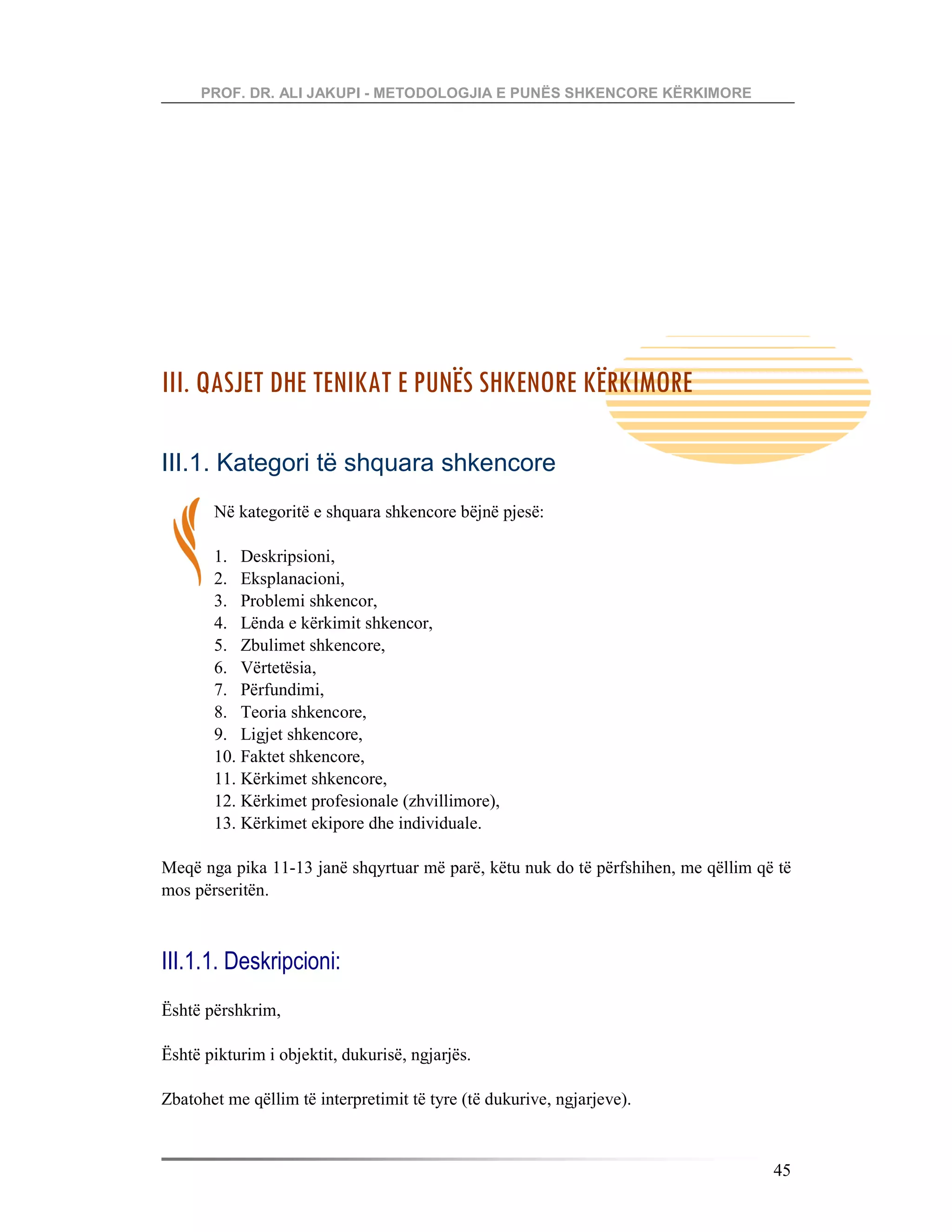 Metodologjia kerkimore shkencore, prof. dr. Ali Jakupi | PDF