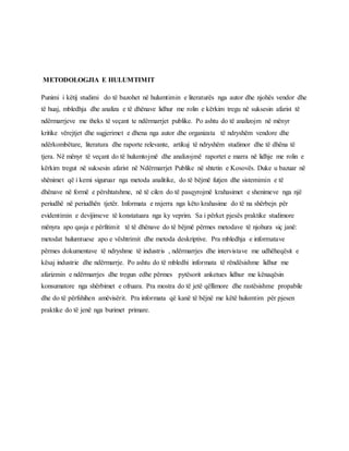Metodologjia e Hulumtimeve | DOCX