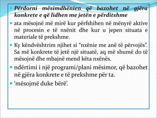 METODOLOGJI PER NX ME AFTESI NDRYSHE. .ppt