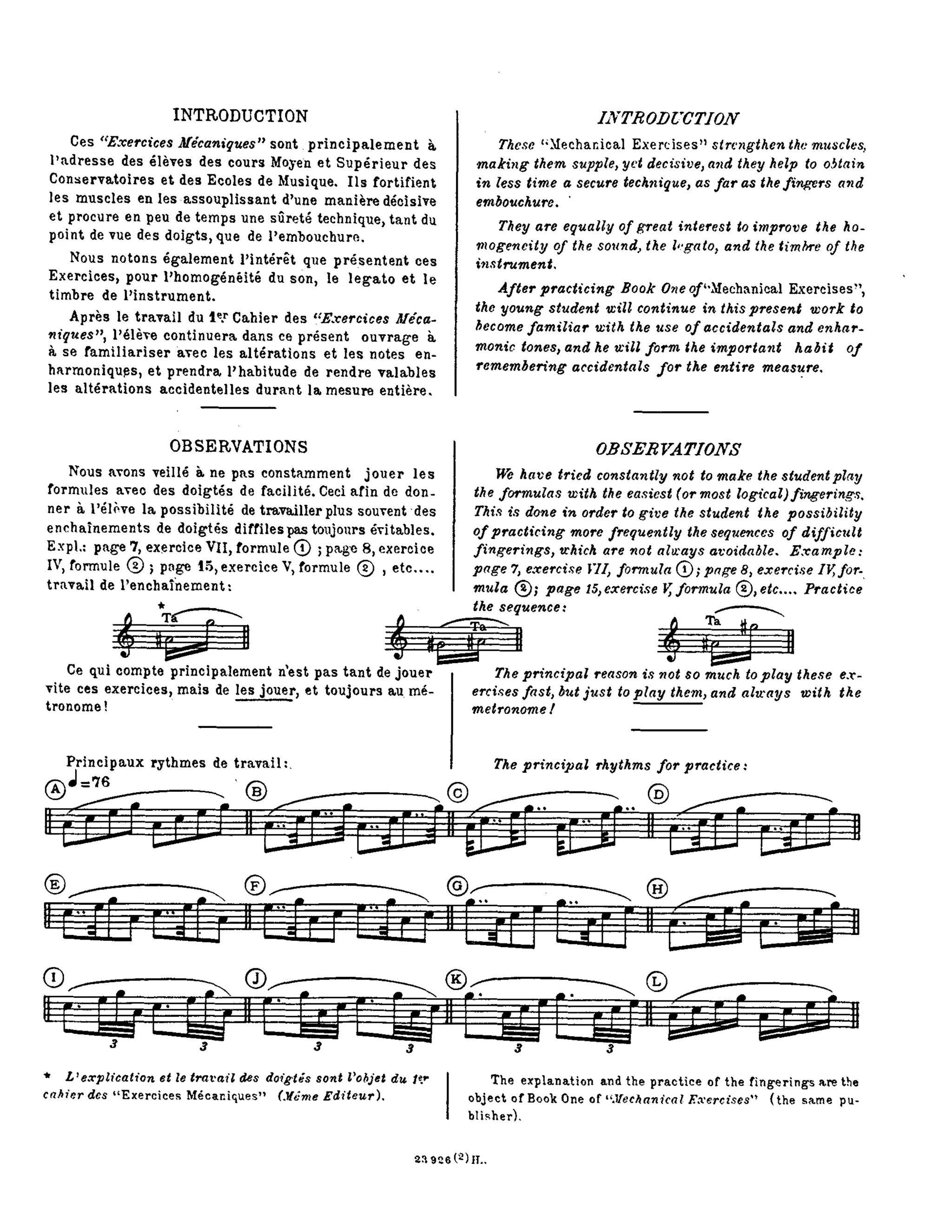 Mechanical Exercises | PDF