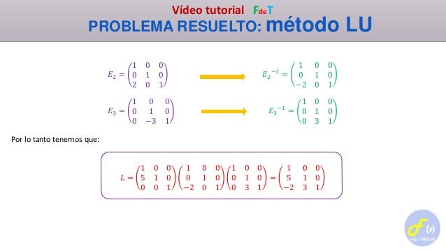 DESCOMPOSICIÓN LU 01