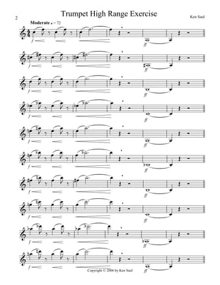 Metodo para notas agudas ken saul | PDF