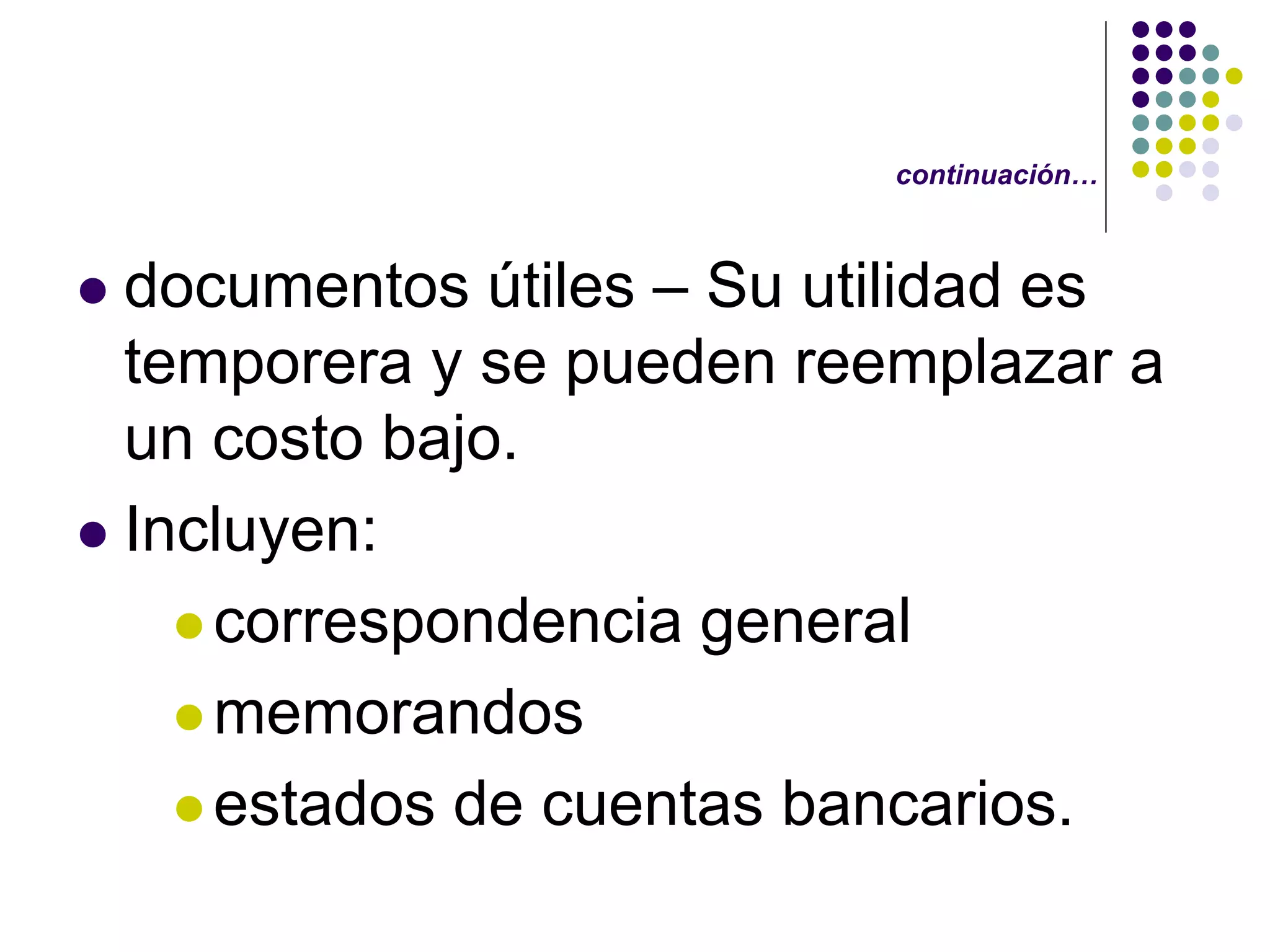 Metodos Basicos Para Archivar Y Mantenr Los Documentos | PDF