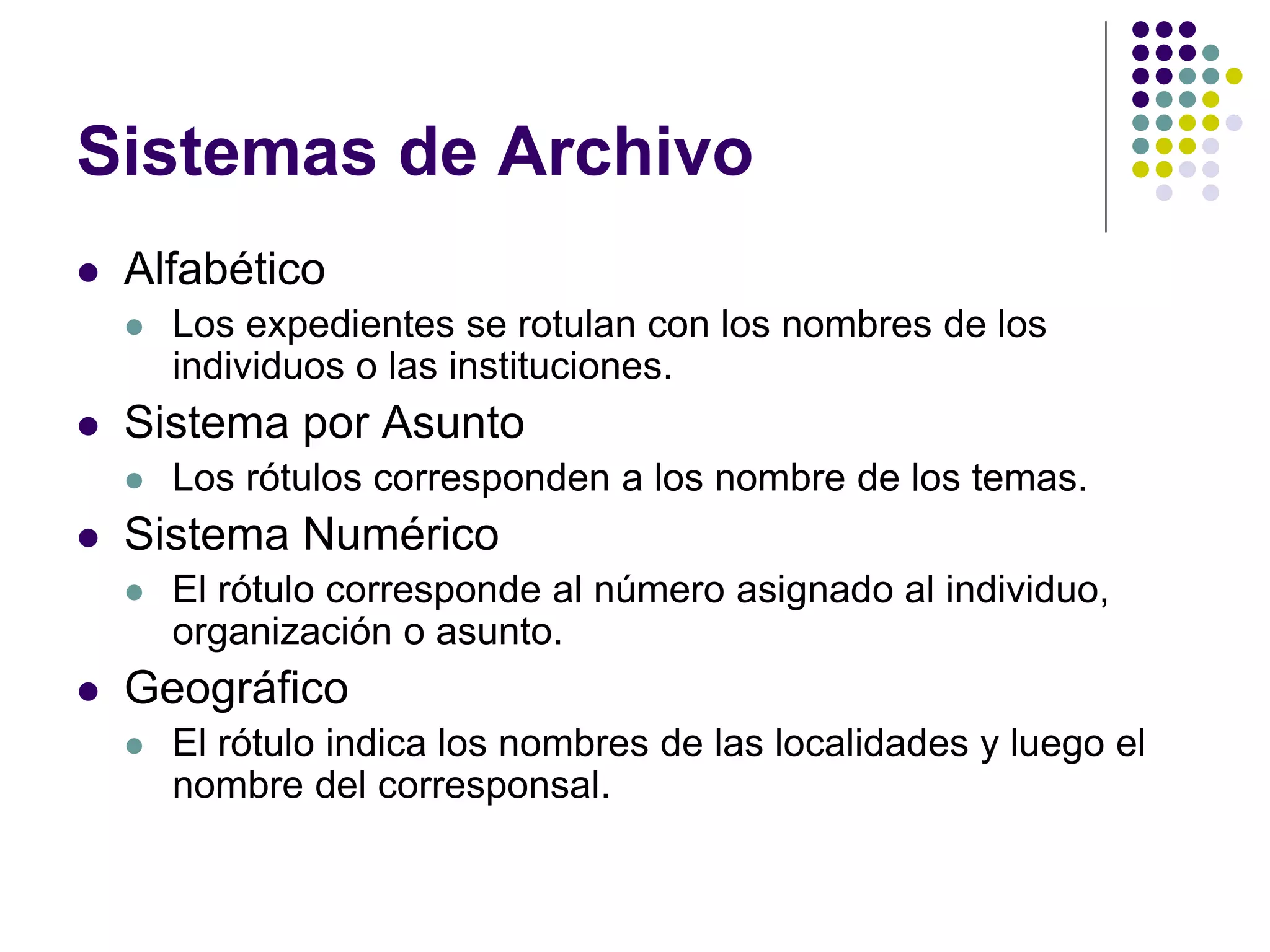 Metodos Basicos Para Archivar Y Mantenr Los Documentos | PDF