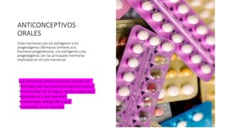 METODOS ANTICONCEPTIVOS explicacion de cada ANTICONCEPTIVOS | PPTX