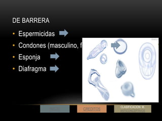 Métodos Anticonceptivos | PPTX