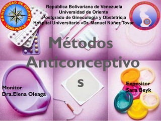 metodos anticonceptivos sara 2.pptx nNNk | PPTX