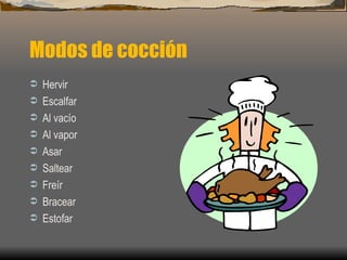 METODOS DE COCCION | PPT