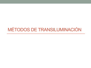 Métodos de diagnóstico de caries dental | PPTX