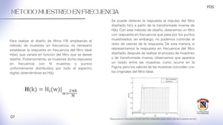 Métodos de Diseño de Filtros FIR | PDF
