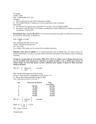 Metodos de evaluación simple | DOC
