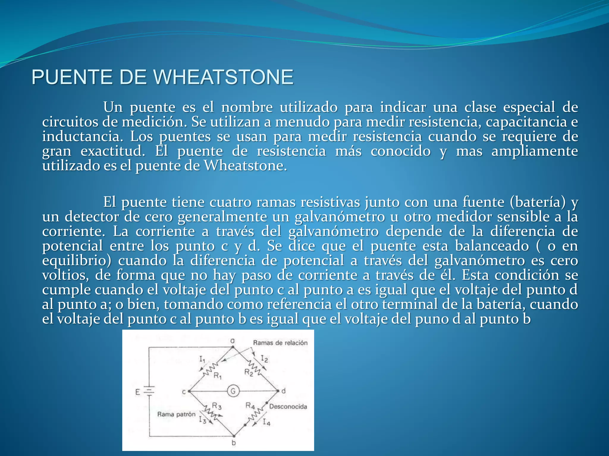 Metodos de medicion de resistencia | PPTX