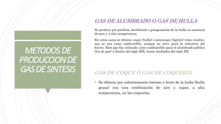 METODOS DE OBTENCION DEL GAS DE SINTESIS.pptx