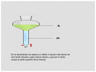 Metodos de separacion | PPTX