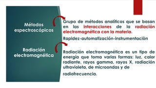 Metodos espectroscopicos | PDF