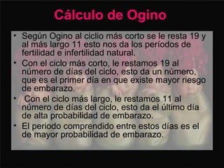 Metodos naturales anticonceptivos | PPT