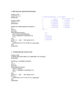 Metodos Numericos | PDF