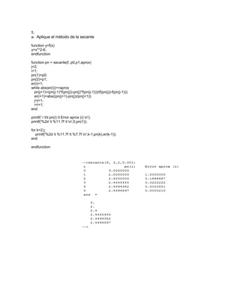 Metodos Numericos | PDF