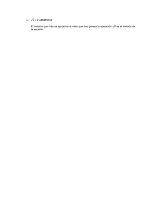 Metodos Numericos | PDF