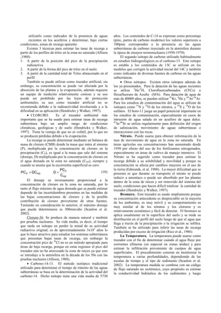 Metodos para determinar la recarga en acuiferos maria victoria velez | PDF