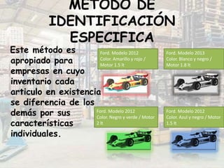 Metodos para la valoracion de inventarios | PPTX