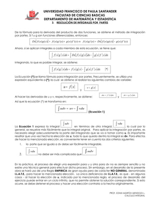 Metodos Para Resolver Integrales | PDF