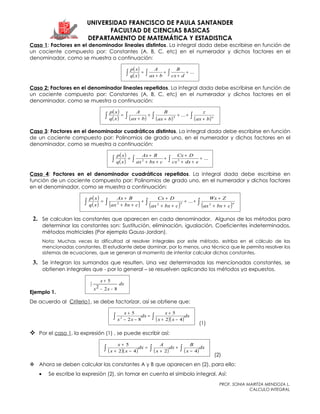 Metodos Para Resolver Integrales | PDF