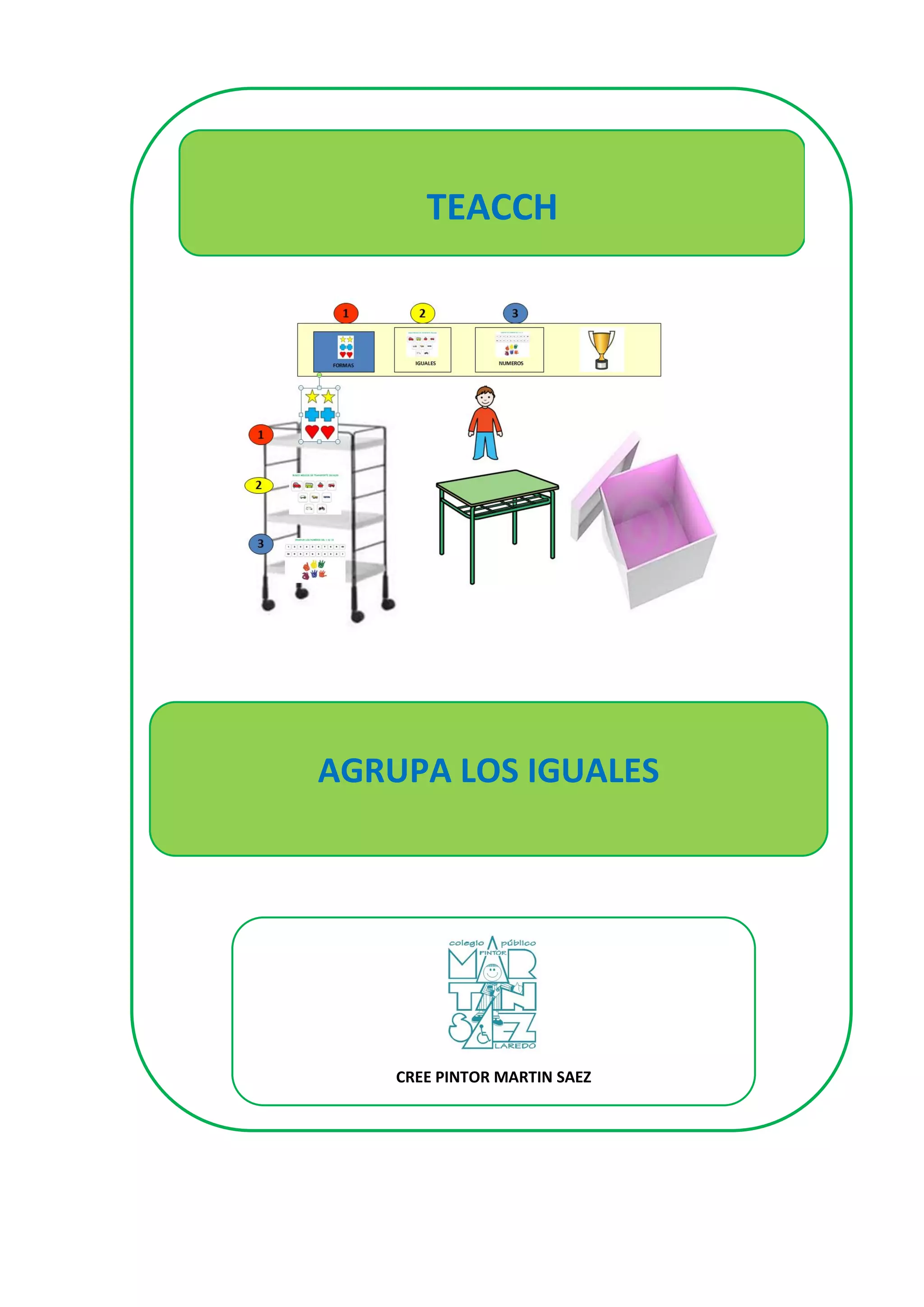 Metodo teacch. material para tea | PDF
