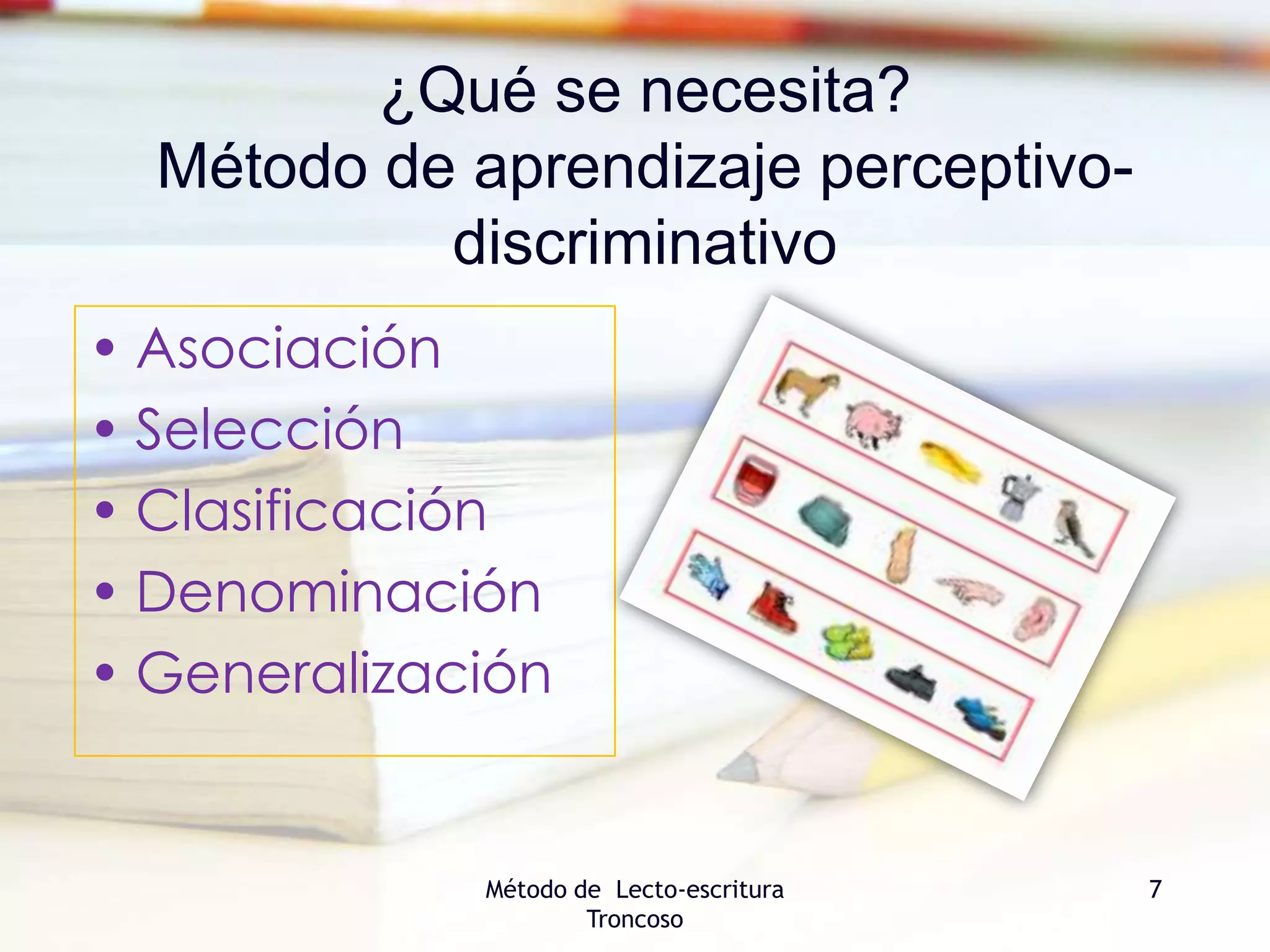 Método troncoso lecto escritura | PPTX